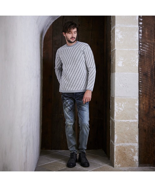 HIDEAWAYS NICOLE（ハイダウェイ ニコル） セーター ニット バイアス