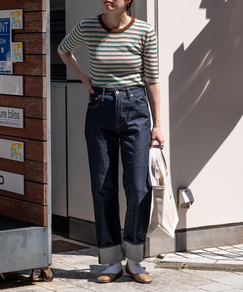 FREAK'S STORE ジーンズ デニム デニムパンツ SOMETHING × STORE/サムシング 別注 ELSA STRAIGHT ...