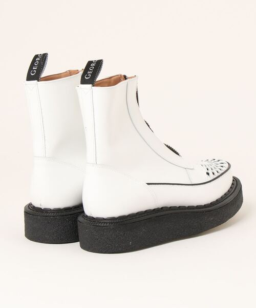 GEORGE COX（ジョージコックス） ブーツ SKIPTON ZIP BOOT 15459 V 031 メンズ : ZOZOTOWN ...