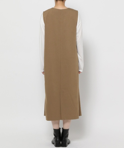 ワンピース ジャンパースカート Vネックジレジャンスカ/135076 レディース : 85798343 : ZOZOTOWN Yahoo!店 ...