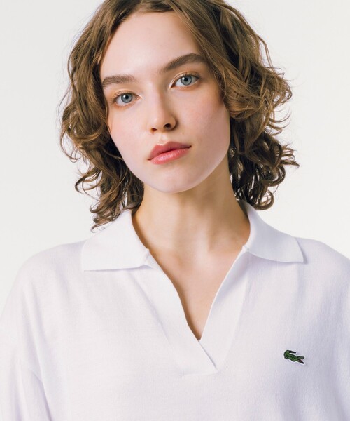 Yahoo!オークション - 「LACOSTE」 半袖ポロシャツ 40 グリーン レディ...