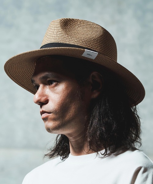 GLIMCLAP 帽子 ハット mko12799- Wide brim straw hat ストローハット メンズ : ZOZOTOWN Yahoo!店 - 通販 - Yahoo!ショッピング