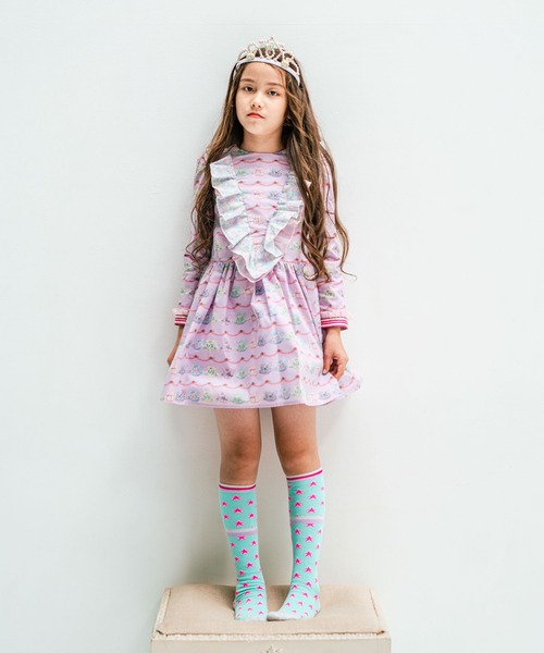 fafa（フェフェ） 「KIDS」長袖ワンピース 130 ライラック キッズ : ZOZOTOWN Yahoo!店 - 通販 - Yahoo!ショッピング