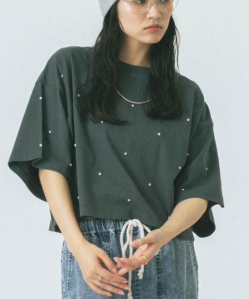 ROSE BUD tシャツ LINESTONE TEE レディース : ZOZOTOWN Yahoo!店 - 通販 - Yahoo!ショッピング