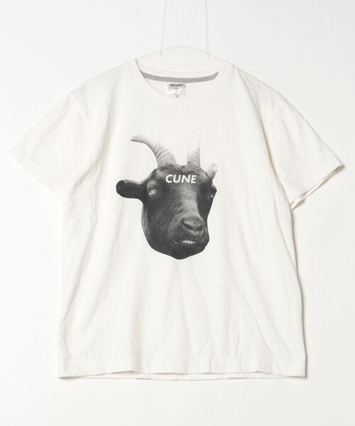 CUNE 「CUNE」 半袖Tシャツ M ベージュ メンズ : ZOZOTOWN Yahoo!店 - 通販 - Yahoo!ショッピング