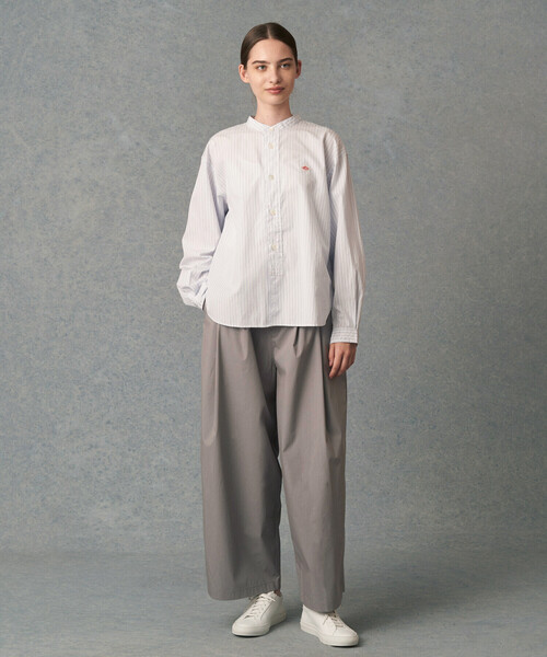 Yahoo!オークション - 「DANTON」 長袖ブラウス 38 ダークネイビー レ...