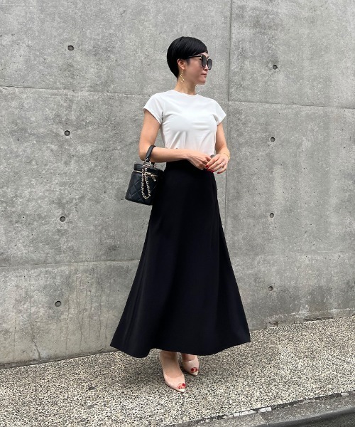 Yahoo!オークション - 「JENNE」 フレアスカート MEDIUM ライトグリー...