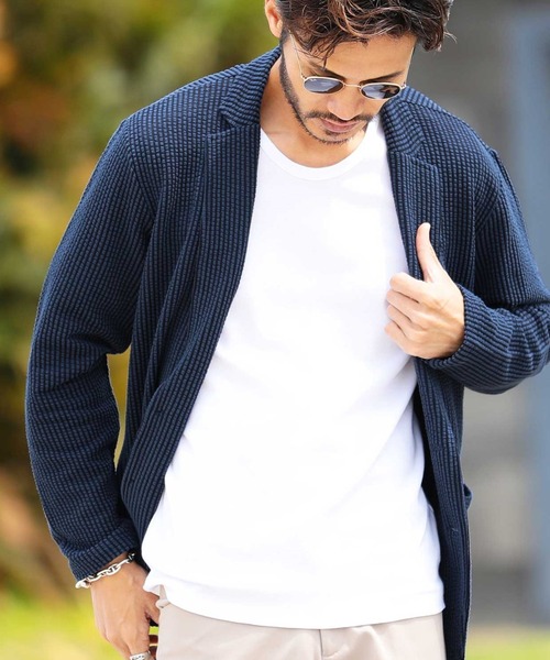 roshell（ロシェル） 「jiggys shop」テーラードジャケット LARGE ネイビー メンズ : ZOZOTOWN Yahoo!店 ...