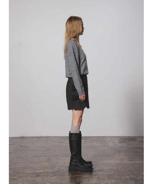 COEL（コエル） ポロシャツ ポロ スカラップポロニット レディース