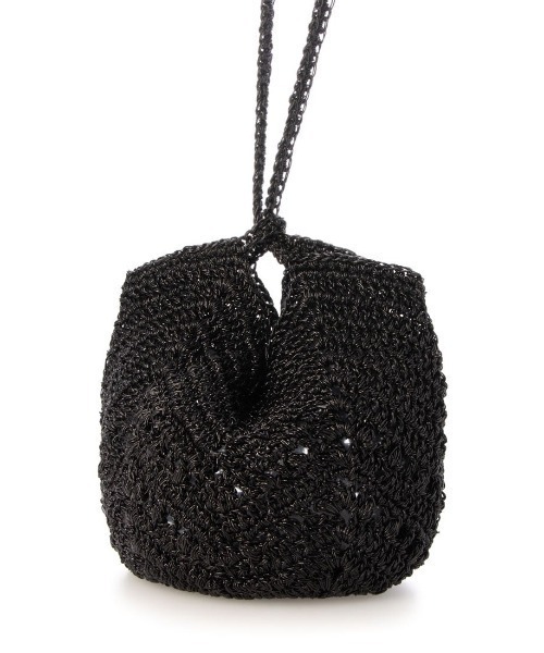 cache cache（カシュカシュ） ショルダーバッグ バッグ cachecache / メタリック糸手編みポシェット レディース : ZOZOTOWN Yahoo!店 - 通販 ...