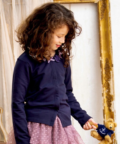 panpantutu カーディガン デコレーションカーディガン(140・150cm) キッズ 子供服 女の子 : ZOZOTOWN Yahoo!店 - 通販 - Yahoo!ショッピング