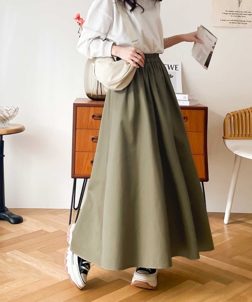 「Java」 フレアスカート MEDIUM カーキ レディース : 89190350 : ZOZOTOWN Yahoo!店 - 通販 - Yahoo!ショッピング