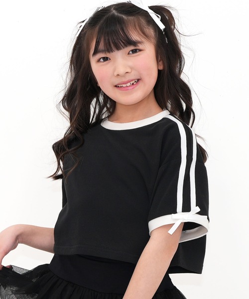 Bee des Bee tシャツ クロップド丈トップス キッズ 子供服 女の子 : ZOZOTOWN Yahoo!店 - 通販 - Yahoo!ショッピング
