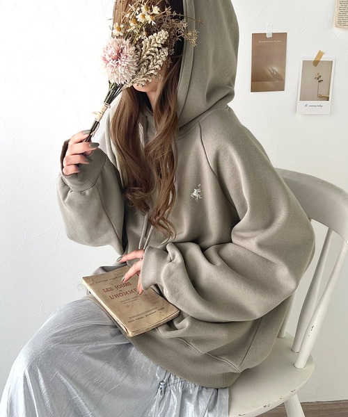 classicalelf 「classicalelf」 プルオーバーパーカー MEDIUM グレイッシュベージュ レディース : ZOZOTOWN Yahoo!店 - 通販 - Yahoo ...