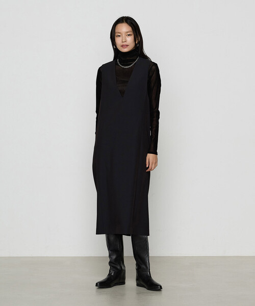 コムサ（COMME CA）/トリアセボディシェルピーチ ワンピース COMME CA（コムサ） ワンピース トリアセボディシェルピーチ