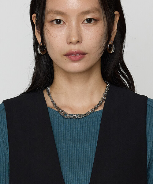 COMME CA（コムサ） ワンピース トリアセボディシェルピーチ