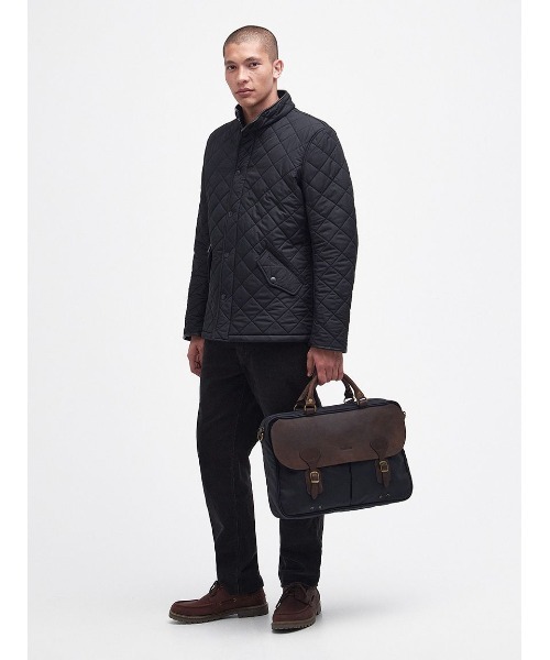 Barbour（バブアー） ショルダーバッグ ワックス コットン レザー