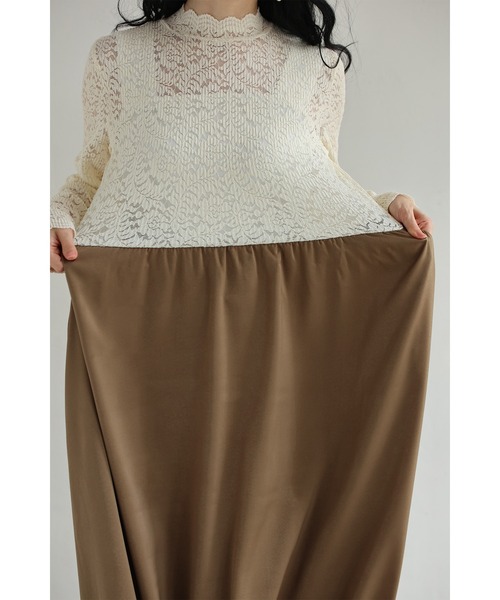 cawaii ワンピース 重ね着で毎日が楽しくなる レースドッキング