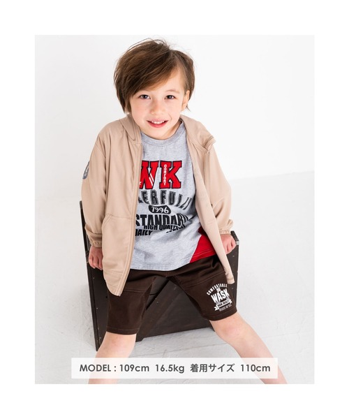 Yahoo!オークション - 「WASK」 「KIDS」半袖カットソー 160 グレー キ...