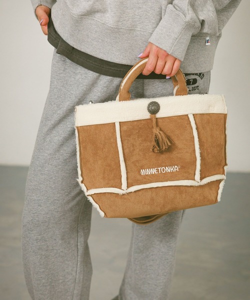 Minnetonka ショルダーバッグ バッグ 「MINNETONKA(ミネトンカ)」別注ショルダートート レディース : ZOZOTOWN Yahoo!店 - 通販 - Yahoo!ショッピング
