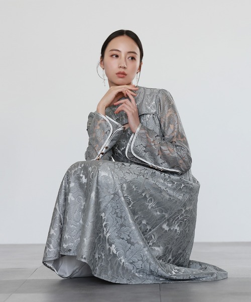 レディース ドレス スタンドカラー総レースロング丈 結婚式 ワンピース パーティードレス :83111353:ZOZOTOWN Yahoo!店 ...