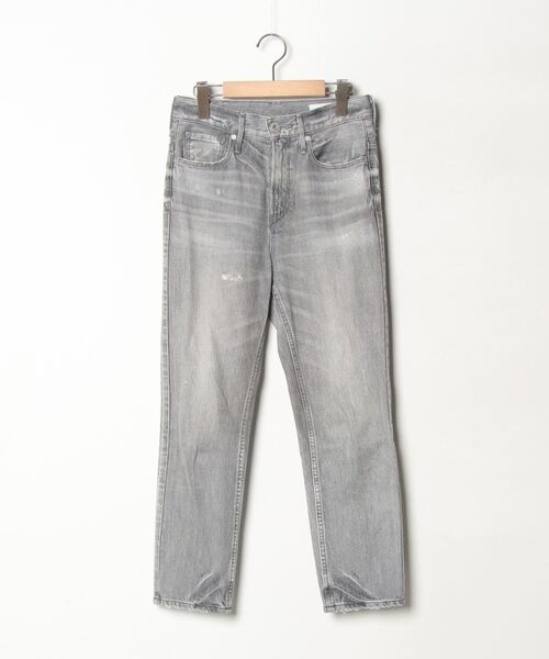 「upperhights」 ダメージ加工デニムパンツ 23 グレー レディース : 83607353 : ZOZOTOWN Yahoo!店 ...