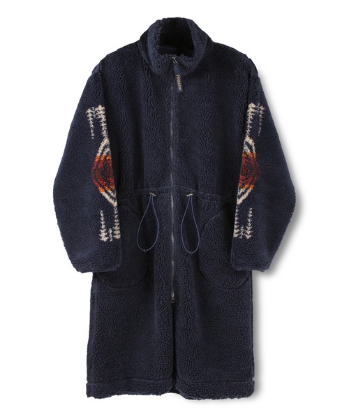 PENDLETON コート アウター PENDLETON/ペンドルトン ボアスタンドロングコート レディース : ZOZOTOWN Yahoo!店 - 通販 - Yahoo!ショッピング