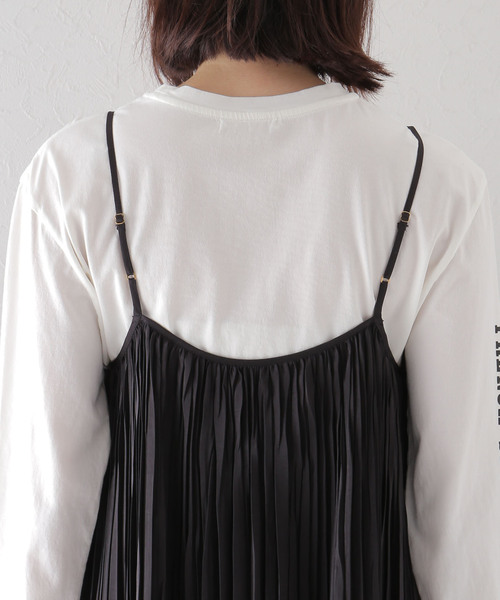 Yahoo!オークション - 「Plage」 キャミソールワンピース 38 ブラック ...