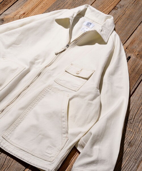 Yahoo!オークション - 「GUNG HO」 ジップアップブルゾン LARGE オリー...