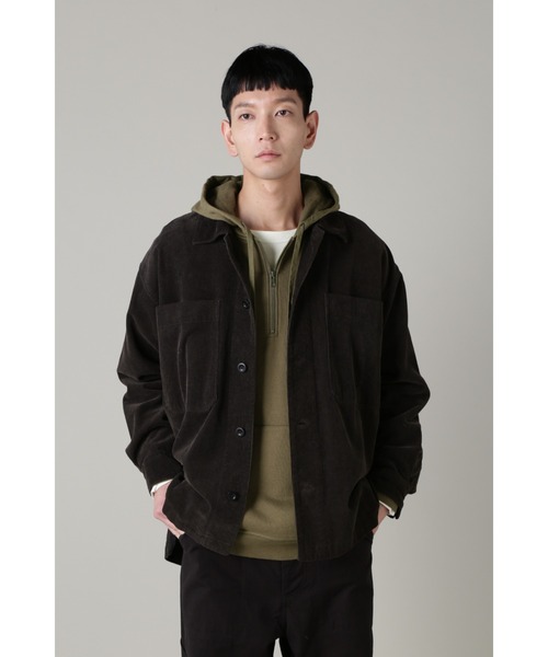 Yahoo!オークション - 「MHL.」 コーデュロイジャケット MEDIUM グリー...