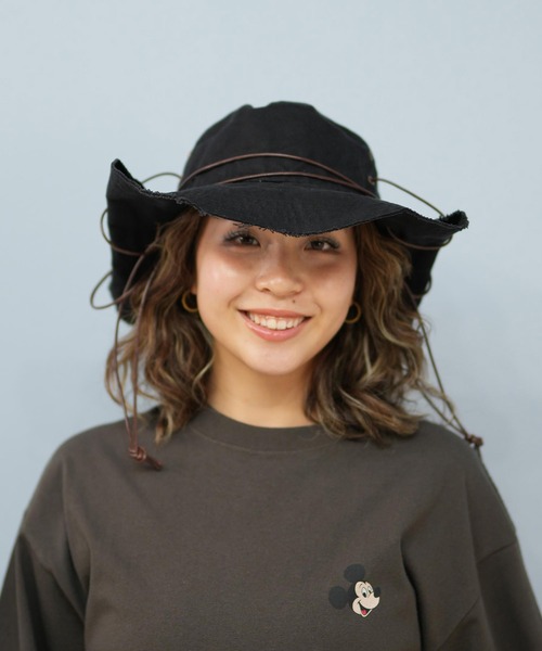 milsa 帽子 ハット milsa/ミルサ ブリムロールアップ テンガロンハット 251061214 レディース メンズ : ZOZOTOWN Yahoo!店 - 通販 - Yahoo!ショッピング