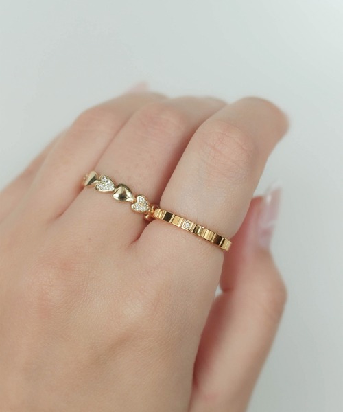 ebine ネックレス 金属アレルギー対応 サージカルステンレス Ice Block Ring / One Stone レディース : ZOZOTOWN Yahoo!店 - 通販 ...