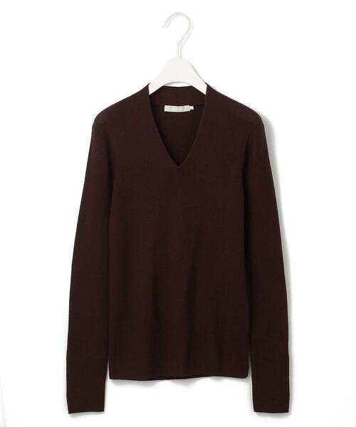 「ICB」 Vネックニット SMALL ブラウン レディース : 88969360 : ZOZOTOWN Yahoo!店 - 通販 - Yahoo!ショッピング