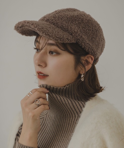 rectangle（レクタングル） キャップ FREE モカ レディース : ZOZOTOWN Yahoo!店 - 通販 - Yahoo!ショッピング