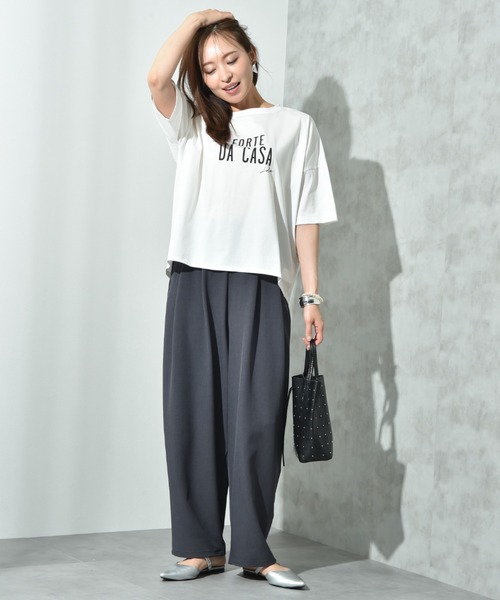 INTERPLANET パンツ 「UV・接触冷感」2WAYストレッチウエストゴムワイドパンツ レディース : ZOZOTOWN Yahoo!店 - 通販 - Yahoo!ショッピング