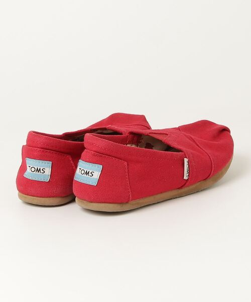 Yahoo!オークション - 「TOMS」 シューズ 22cm レッド レディース