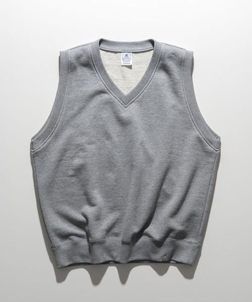 LOOPWHEELER ベスト ジレ × LOWERCASE for EDIFICE ライトツリウラケ ルーズベスト メンズ レディース : ZOZOTOWN Yahoo!店 - 通販 ...