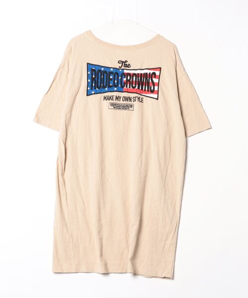 「Rodeo Crowns」 Tシャツワンピース FREE ベージュ レディース :84529362:ZOZOTOWN Yahoo!店 ...