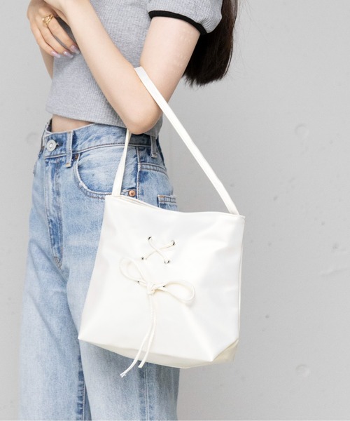 SETUP7（セットアップセブン） ショルダーバッグ バッグ 「SETUP7」リボンループショルダーバッグ KNF090 レディース : ZOZOTOWN Yahoo!店 - 通販 ...