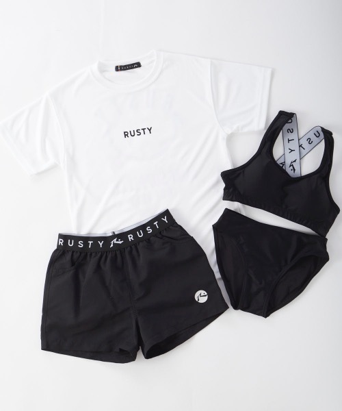 RUSTY 水着 「RUSTY/ラスティー」キッズ水着4点セット キッズ 子供 女の子 : ZOZOTOWN Yahoo!店 - 通販 - Yahoo!ショッピング