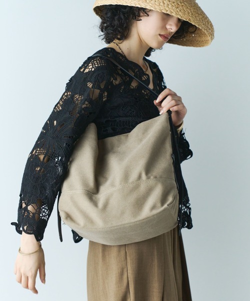 Libra Cue ショルダーバッグ バッグ 「A4収納可能」2wayキャンバスショルダー レディース : ZOZOTOWN Yahoo!店 - 通販 - Yahoo!ショッピング