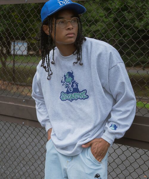 Yahoo!オークション - 「SEQUENZ」 スウェットカットソー X-LARGE アイ...