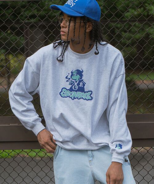 Yahoo!オークション - 「SEQUENZ」 スウェットカットソー X-LARGE アイ...