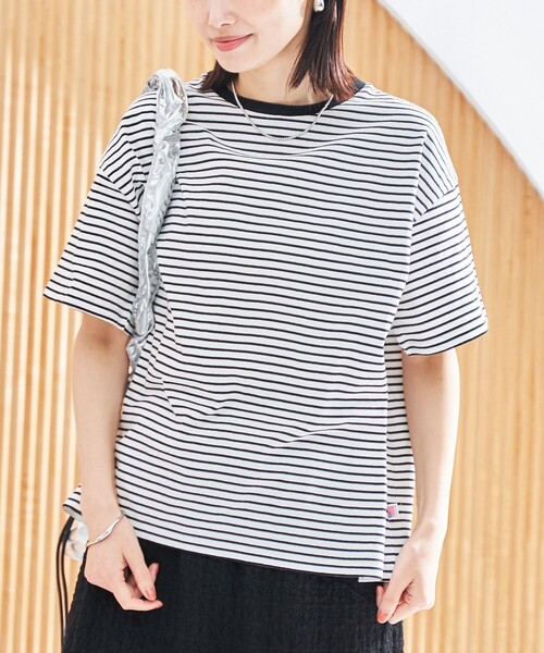 coen（コーエン） tシャツ コットンレトロボーダー半袖シャツ レディース : ZOZOTOWN Yahoo!店 - 通販 - Yahoo!ショッピング