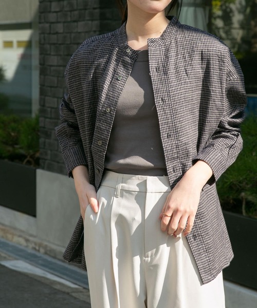 FORK&SPOON 「FORK&SPOON」 長袖ブラウス 1 ブルー系その他 レディース : ZOZOTOWN Yahoo!店 - 通販 - Yahoo!ショッピング