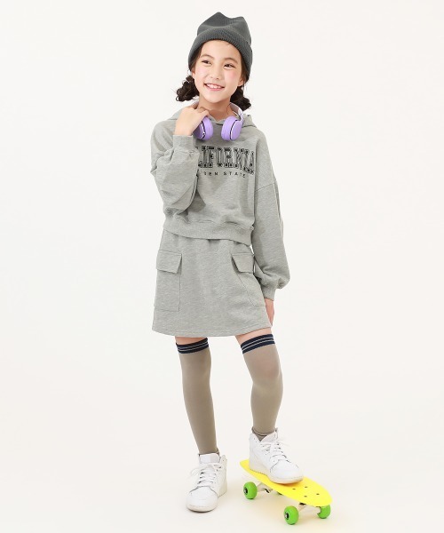 devirock セットアップ スウェットパーカー＆スカート セットアップ(インパンツ付き) キッズ 子供服 女の子 : ZOZOTOWN Yahoo!店 - 通販 - Yahoo!ショッピング