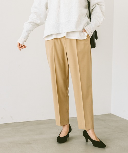 GLOBAL WORK（グローバルワーク） パンツ ウツクシルエットプレミアムスリムテーパードパンツ/147669 レディース ...