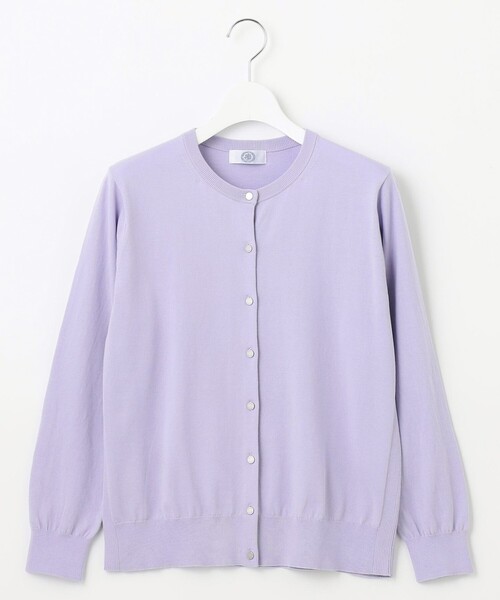 J.PRESS カーディガン 「洗える」BASIC HT-COTTON クルーネック レディース : ZOZOTOWN Yahoo!店 ...