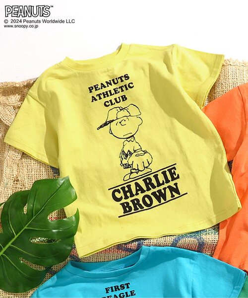 PEANUTS tシャツ PEANUTSコラボ ネオンカラーTシャツ キッズ 子供服 男の子 女の子 : ZOZOTOWN Yahoo!店 - 通販 - Yahoo!ショッピング