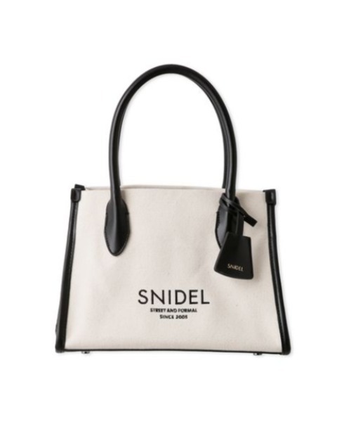 Yahoo!オークション - 「SNIDEL」 ハンドバッグ FREE キャメル レディ...